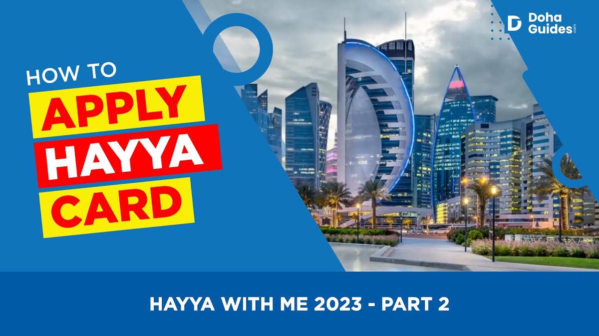 How To Apply For Hayya Card Using Voucher Code 2023 | DohaGuides.com