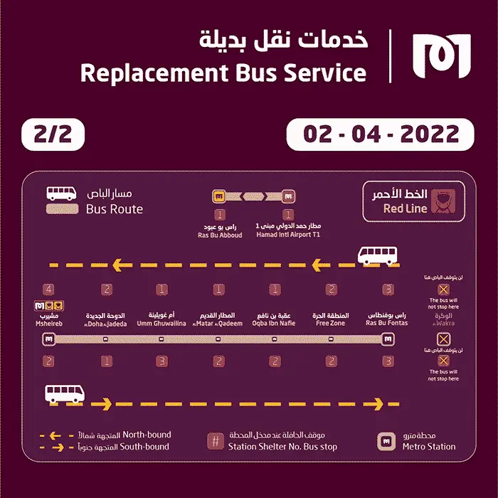 Doha Metro Map, Stations, Timings, Tickets (April 2022)